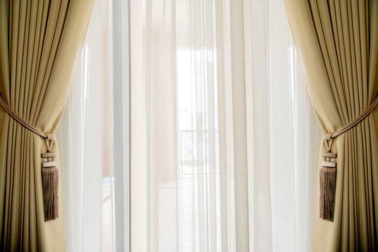 Layered Curtains for a Luxurious Interior Look